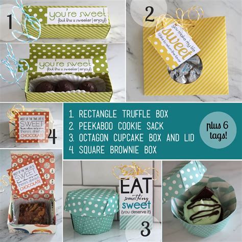 Free Template Downloads And Instructions For Treat Packaging Cookie