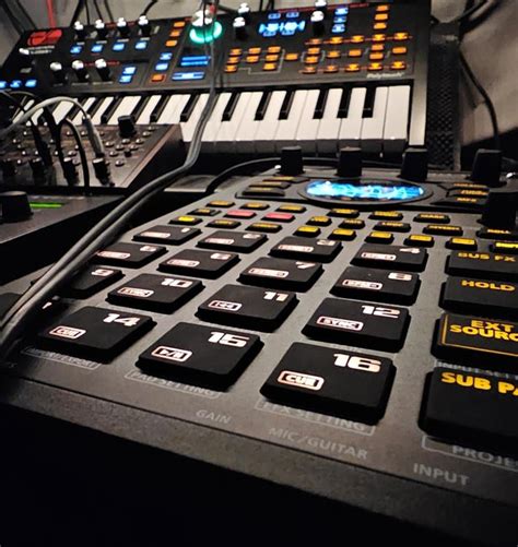recording midi notes in a pattern r sp404
