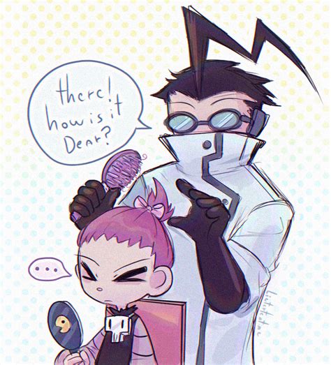 Gazlene Membrane And Professor Membrane Invader Zim Drawn By