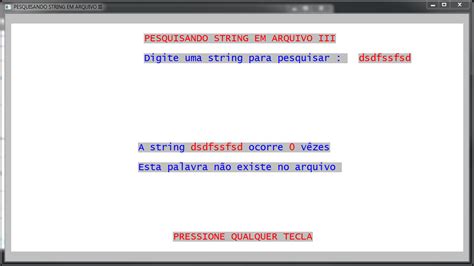 Samuel Lima Programador Cc Pesquisando String Em Arquivo Iii