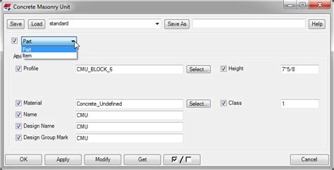 Concrete Masonry Unit Cmu Tekla User Assistance