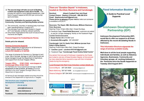 IDP Flood Information Booklet Inishowen Development Partnership