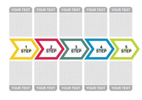 Vector Flow Chart Stock Vector Illustration Of Step 70456853