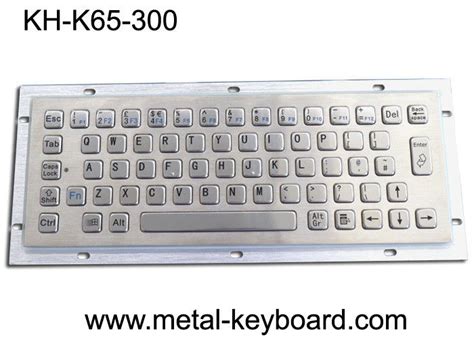 Ruggedized Industrial Metal Keyboard Compact Entry Ss Keyboard For Info