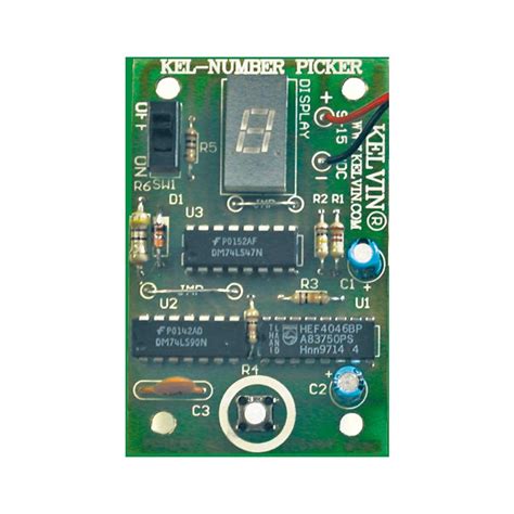 Kelvin® Number Picker Kit 841568