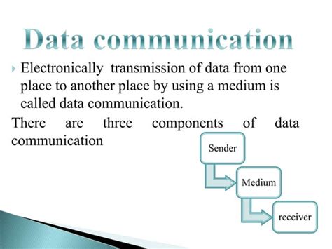 Data Communication And Networks Pptx