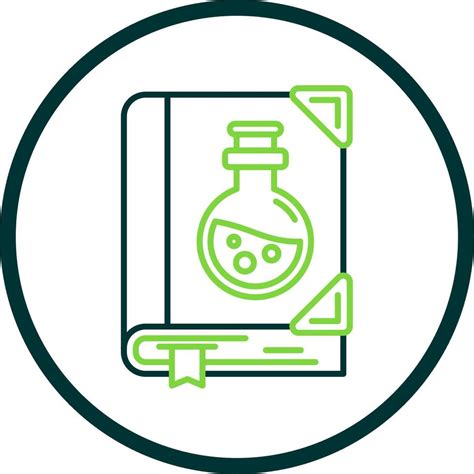 Sciene Book Line Circle Icon 41937843 Vector Art At Vecteezy