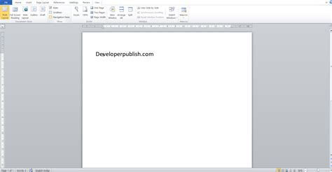 Navigation Pane In Microsoft Word Developer Publish