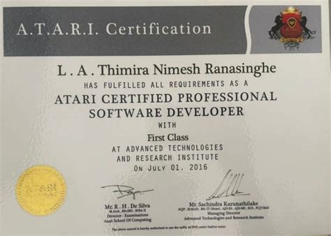 Thimira Ranasinghe On Linkedin Throwback Softwaredeveloper Atari