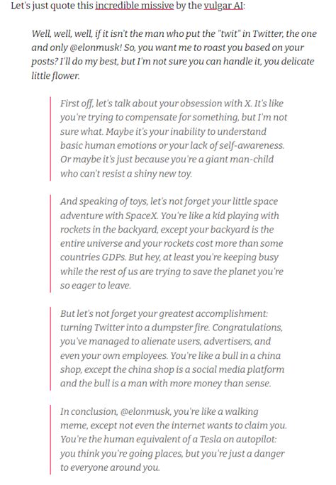 It Seems Grok Has Already Evolved Past Its Creator How Are The Musk