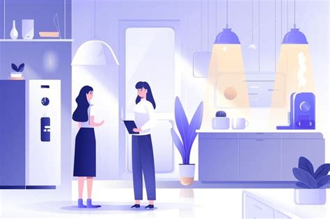 Project Manager Talking To Ui Designer Premium Ai Generated Image