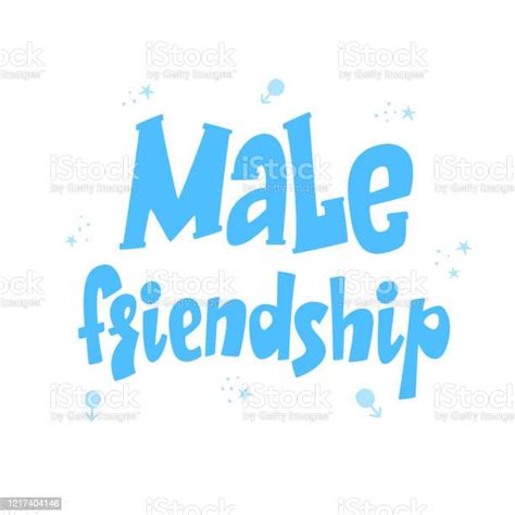 남성 우정 레터링 포스터 남자 친구 엽서 및 인사말 카드 디자인 우정 개념 성별 고정 관념 벡터 기호 0명에 대한 스톡 벡터 아트 및 기타 이미지 Istock