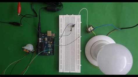 Control Light Using Arduino And Pir Sensorautomatic L