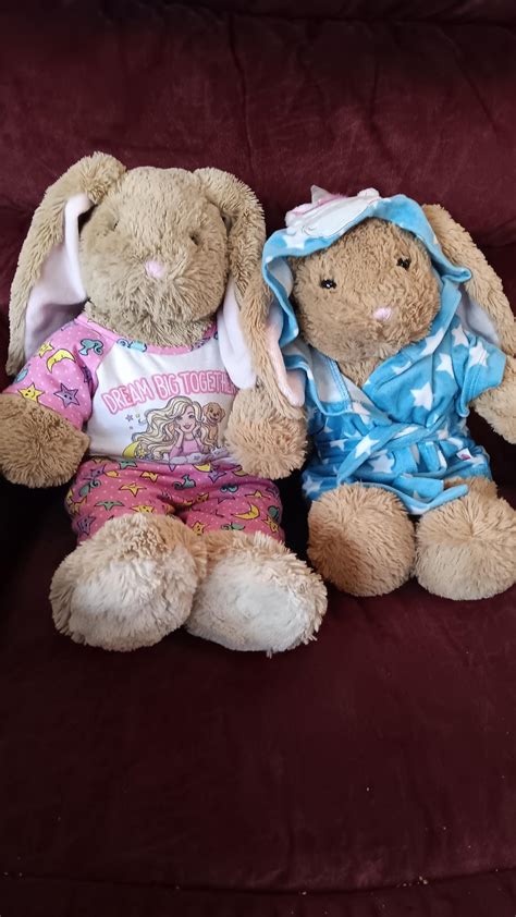 Bunny Big Ears And Lil Bunny Are Having A Slumber Party R Buildabear