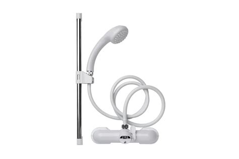 Croydex White Bath Shower Mixer Set Bubbles Showers And Bathrooms