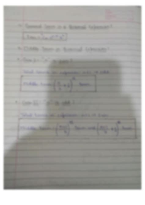 SOLUTION: Maths class 11 binomial theorem formulas - Studypool