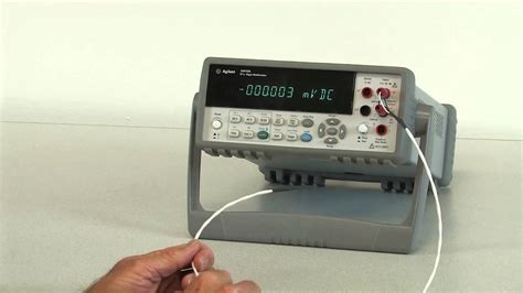 Building A Temperature Probe For 34410a Digital Bench Multimeter Youtube