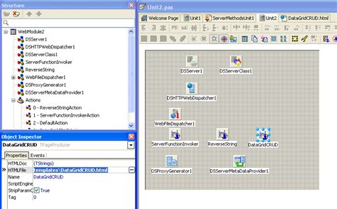 大匠之風 DevExtreme DataGrid Demo with DataSnap Server