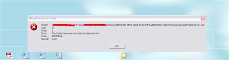 Windows Script Host Error Windows Spiceworks Community