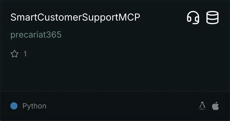 Schema Smartcustomersupportmcp Glama