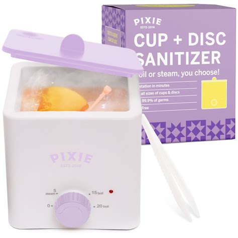Pixie Ginny Sanitizer Easy Discreet Menstrual Cup Cleaning Pixie Cup