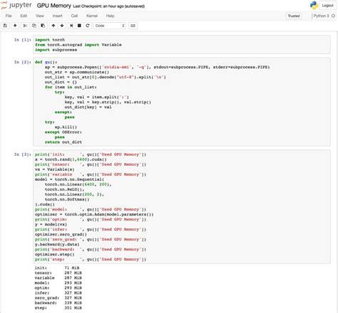 pytorch kr [질문] 강화학습 기초 공부를 할 때 gpu 메모리가 부족해 지는 상황을 해결하기 위한 방법이 궁금합니다