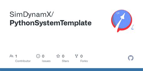 Github Simdynamxpythonsystemtemplate