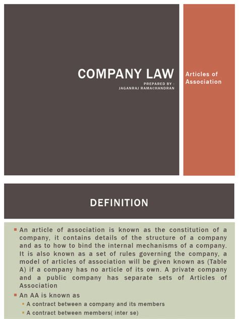 4 Articles Of Association Pdf Dividend Articles Of Association