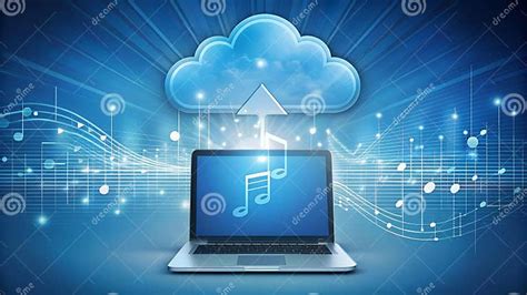 The Digital Symphony A Visual Representation Of Cloud Backup And Data