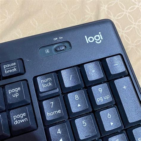 Logitech Wireless Silent Keyboard Mouse Black Elektronik Bagian Komputer Aksesoris Di