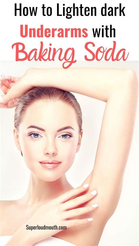 How to Lighten dark Underarms with Baking Soda | How to lighten underarms, Dark underarms ...