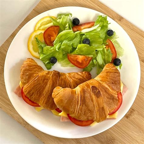 크로와상 샌드위치 토스트 만들기 간단한 홈 브런치 메뉴 네이버 블로그