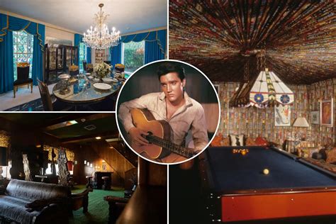 Inside Graceland Mansion Elvis Former Estate That Now Faces Foreclosure