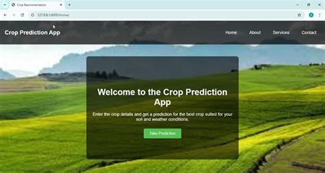 Sai Tammu On Linkedin Machinelearning Django Cropprediction