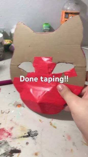 Therian Mask Cardboard Template Artofit
