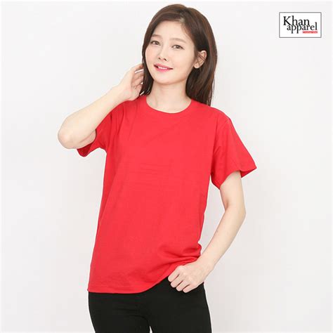 회사 단체복 라운드 티셔츠 로고 인쇄 Kh2011