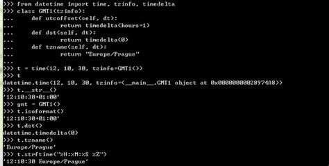 程式扎記 Python Std Library Data Types Datetime — Basic Date And Time