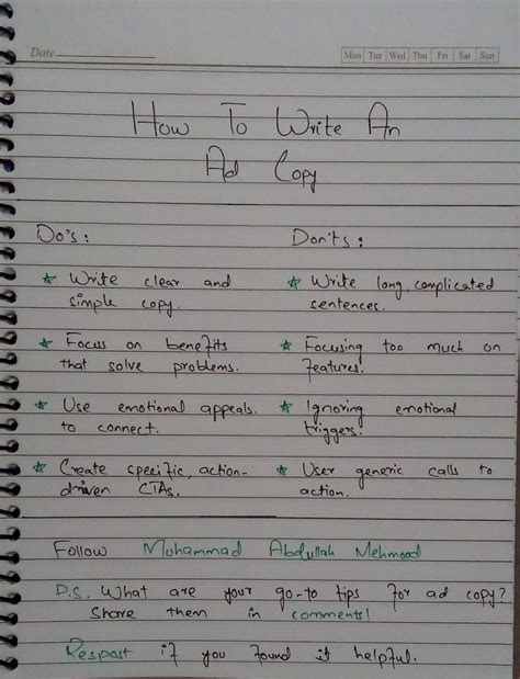 muhammad abdullah mehmood on linkedin people overcomplicate ad copywriting listen if you re a