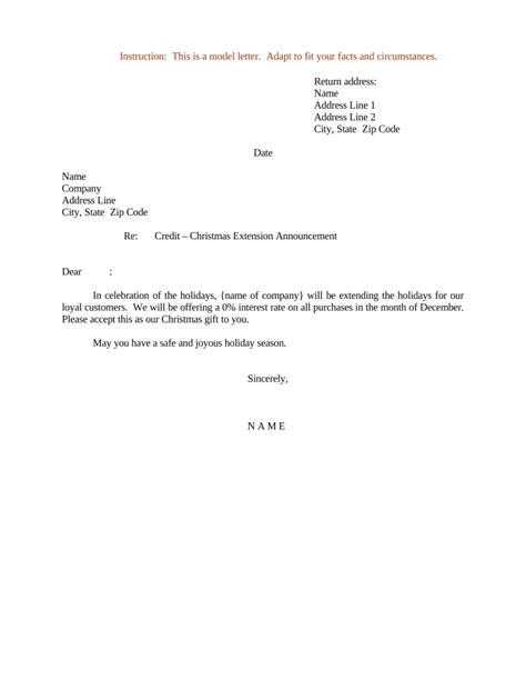 Sample Letter To Extend Credit Terms Airslate Signnow