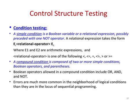 Software Engineering Testing Techniques Ppt Computing