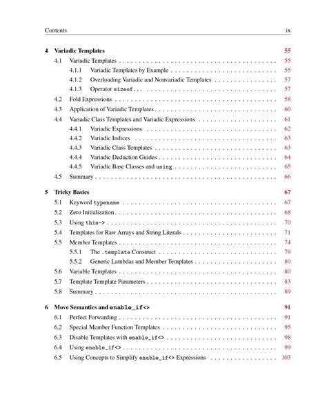 C Templates The Complete Guide