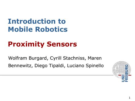 Proximity Sensor In Robotics Ppt At Alicia Barrenger Blog