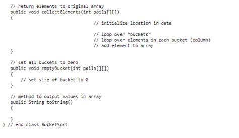 Module 104 Challenge A Bucketsort Overview Not Al