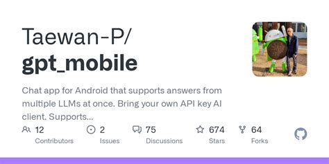 GitHub Taewan P Gpt Mobile Chat App For Android That Supports Answers From Multiple LLMs At