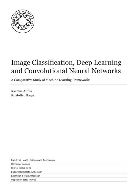PDF Image Classification Deep Learning And Convolutional DOKUMEN TIPS