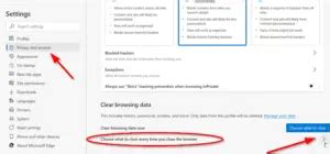 How To Automatically Delete Microsoft Edge Browsing History On Exit