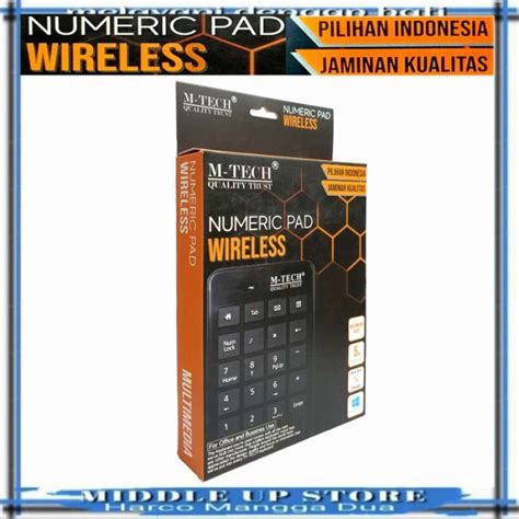 jual keyboard numeric mtech wireless original di seller sweet shop