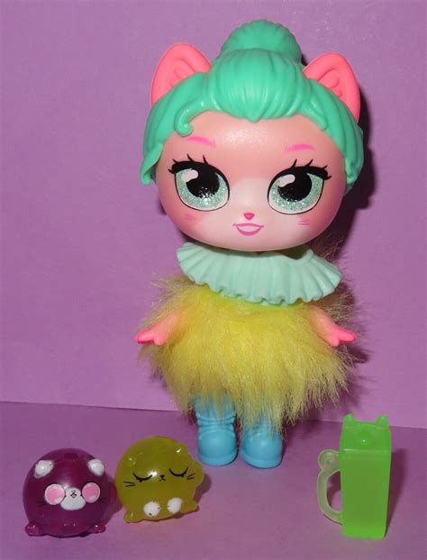 Kitten Catfe Cafe Doll Series 3 Kiwi Catalina Jakks Pacific Meowble Cat Girl Toy Dolls And Doll