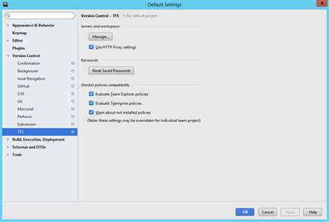 Tfs Support Configuration In Project Rider Stack Overflow