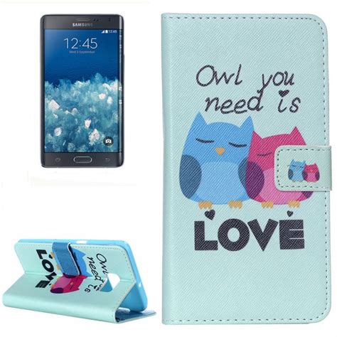 Handyhülle Tasche für Handy Samsung Galaxy Note 5 Edge OWL you need is